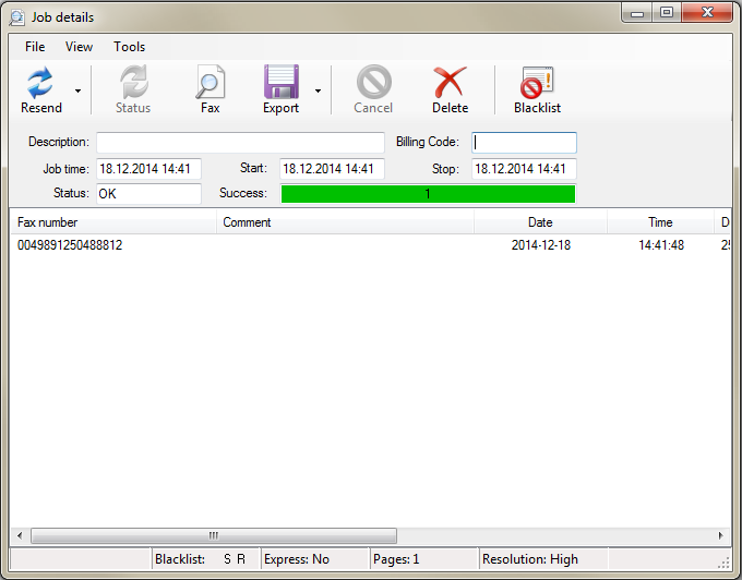 Getting started with Faxolution for Windows